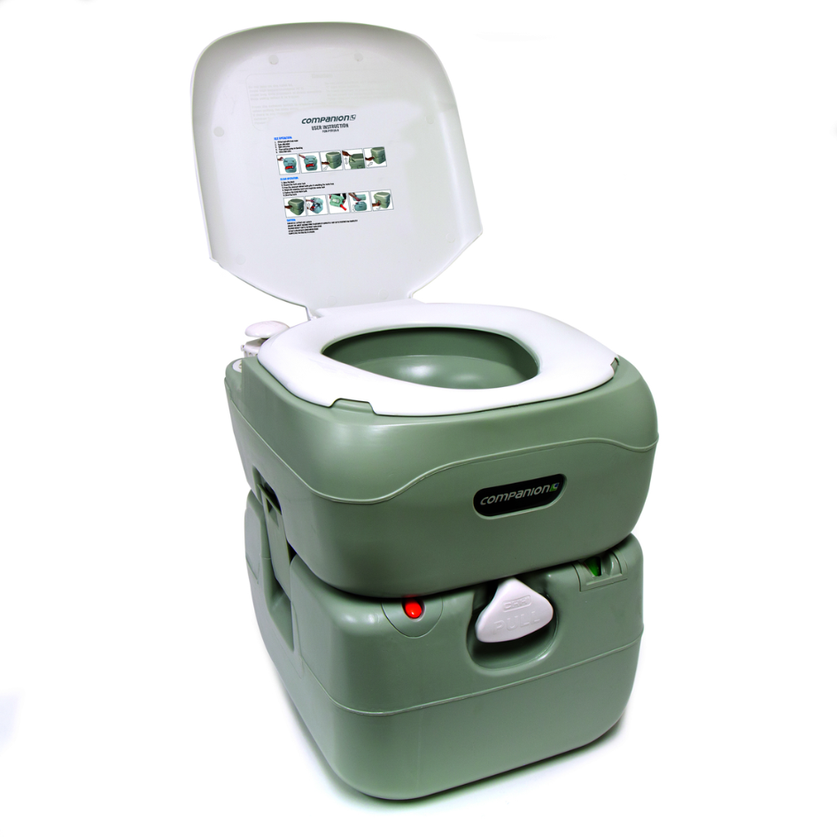 COMPANION STREAMLINE PORTABLE TOILET 22L – Camping World Compleat ...
